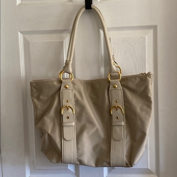 Talbots | Bags | Talbots Tan Large Tote Bag | Poshmark
